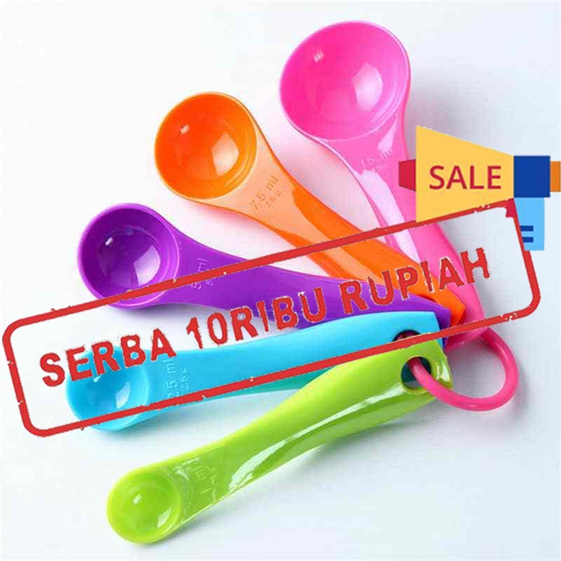 Jual SERBA 10 RIBU | Set Sendok Takar 1ml, 2,5ml, 5ml, 7,5ml, 15ml | Shopee Indonesia