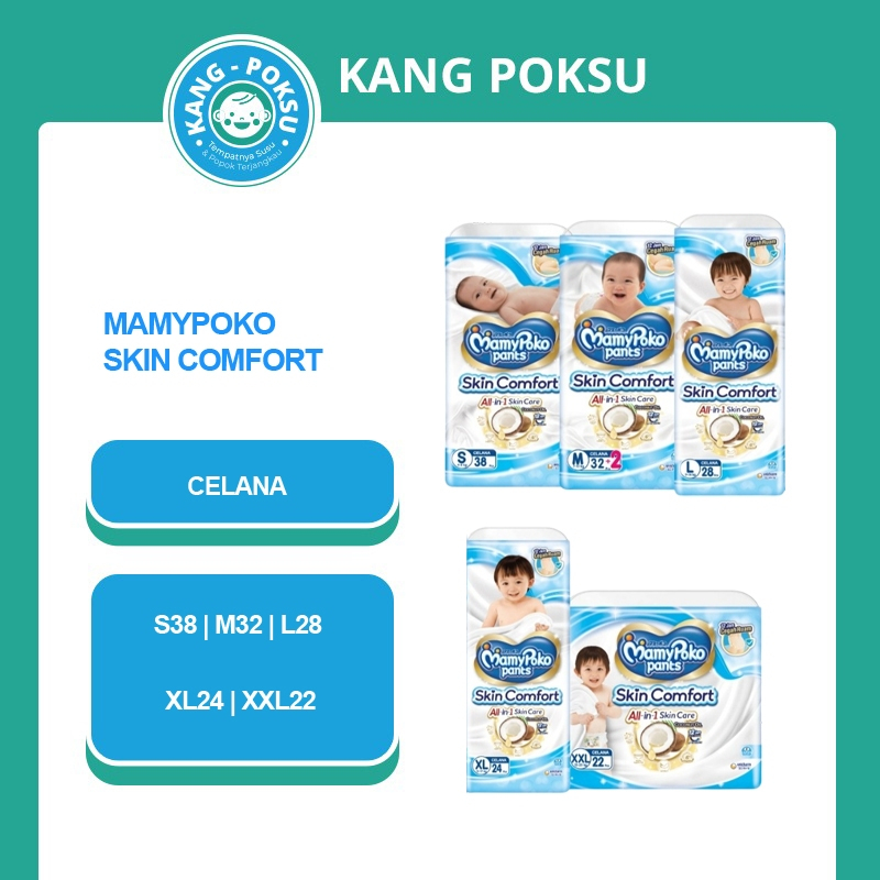 Jual MAMYPOKO PANTS SKIN COMFORT M32 L28 S38 XL24 XXL22 PPKS KPS ...