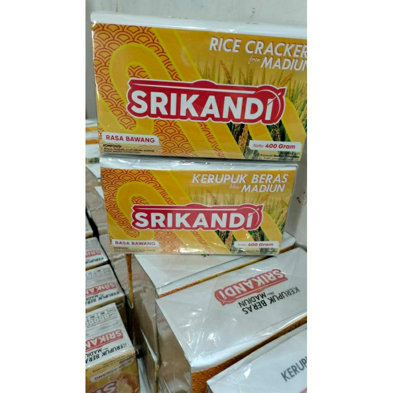 Jual Kerupuk Beras/Kerupuk Puli Cap Srikandi Khas Kota Madiun Kemasam ...