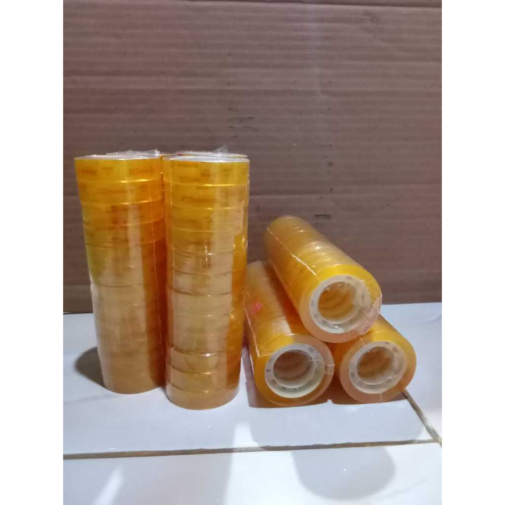 Jual ISOLASI KADO ROLL BENING TIPIS TEBAL ( 1 ROLL ISI 12 PCS ...