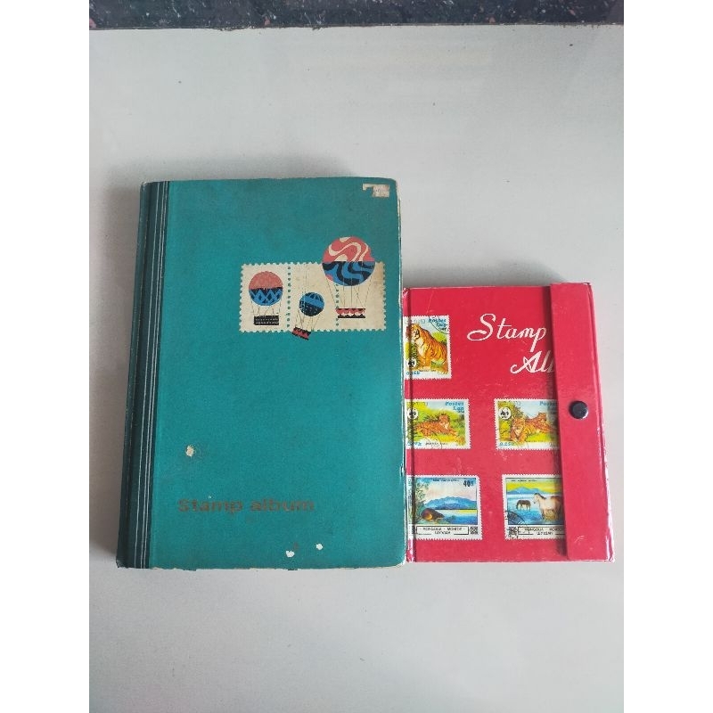 Jual ALBUM KOLEKSI PERANGKO ~ STAMP ALBUM - 2 Buku | Shopee Indonesia