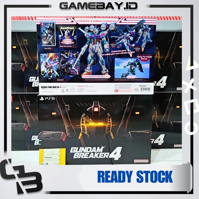 Jual Ps5 Gundam Breaker 4 / IV Collector's Edition | Shopee Indonesia