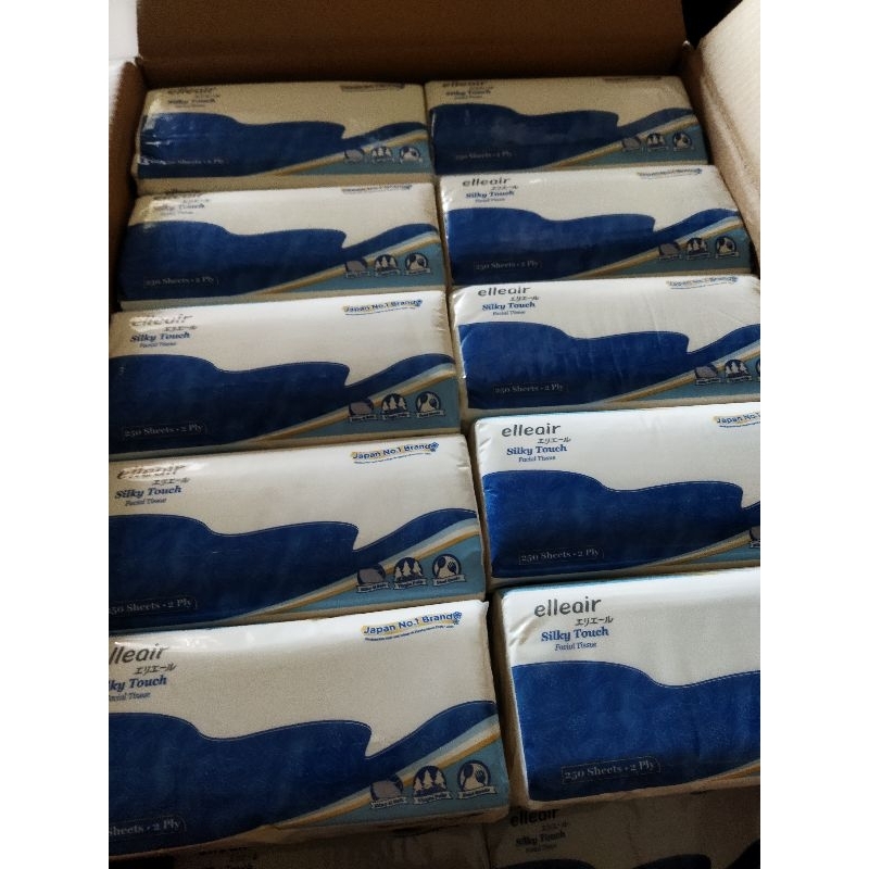 Jual Tissue Kering silky touch Premium 500 lembar (250 2ply) | Shopee ...