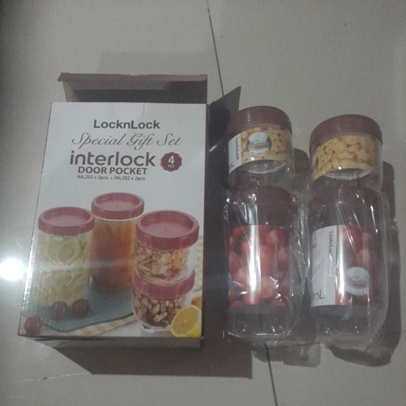 Jual LOCK N LOCK INTERLOCK 4 PCS SPECIAL GIFT SET PREMIUM ORIGINAL ...