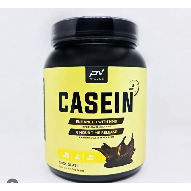 Jual PROVUS Casein 3Lb Free shaker putih Provus 600ml | Shopee Indonesia