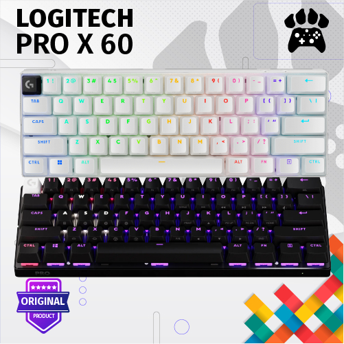 Jual Logitech G PRO X 60 Lightspeed Wireless Keyboard Gaming Tactile ...