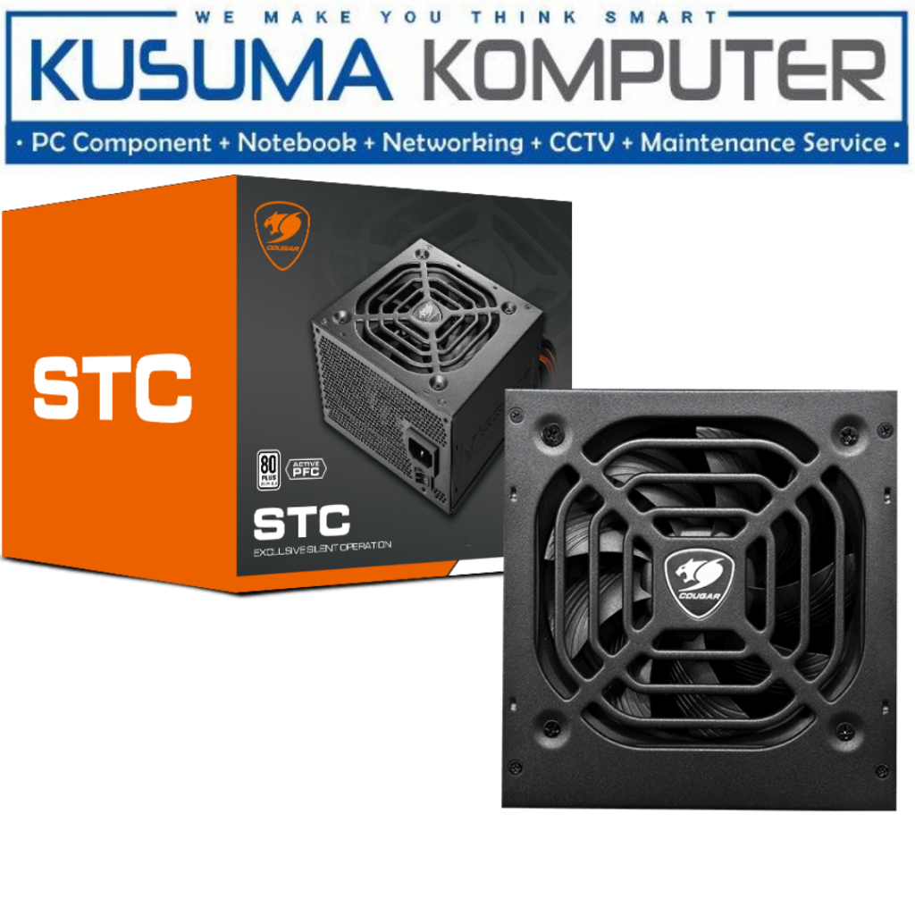 Jual PSU Cougar STC 500 500W 80 Plus Power Supply | Shopee Indonesia