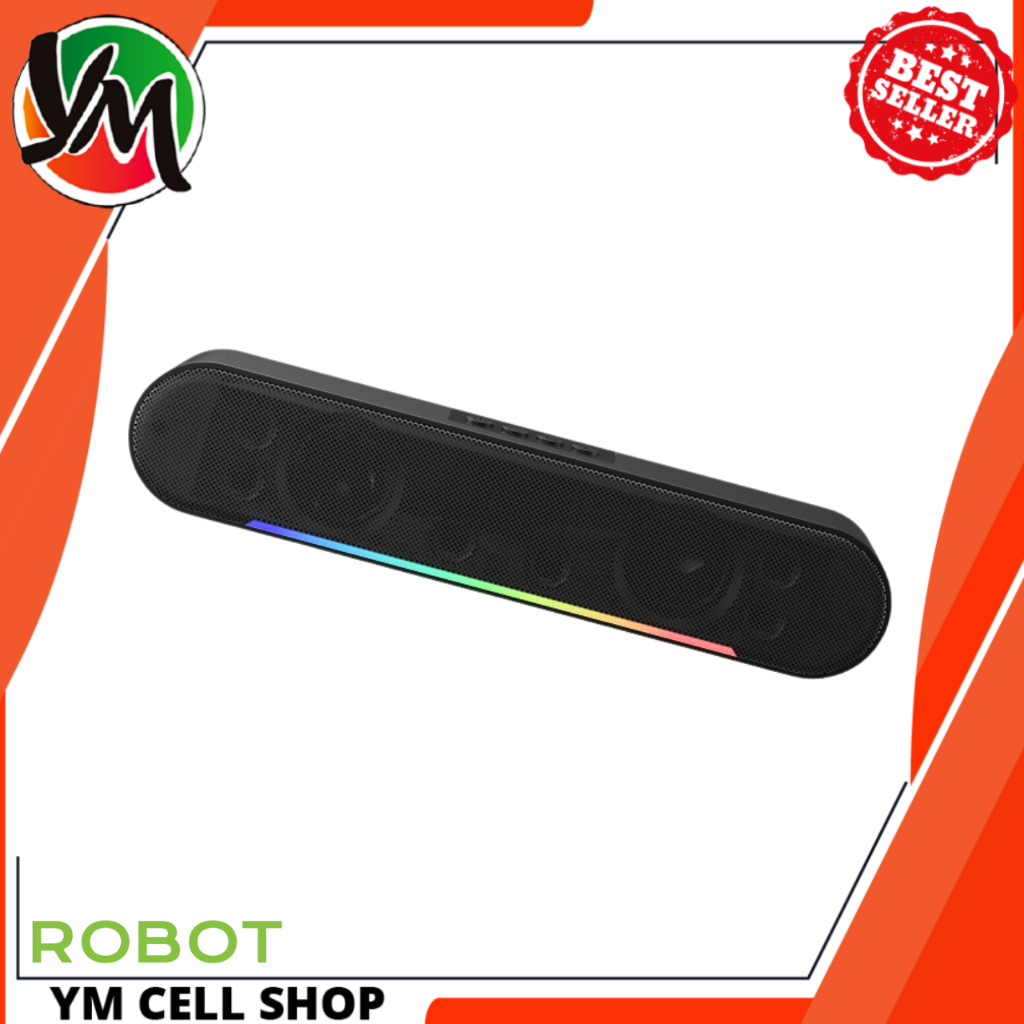 Jual Speaker ROBOT RB290 RGB Dua Speaker 10W Bluetooth 5.3 Original | Shopee Indonesia
