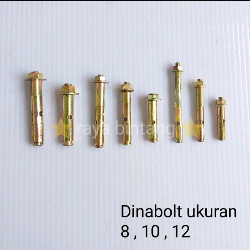 Jual Berkualitas dynabolt 12 x 60 dinabolt dinabol | Shopee Indonesia