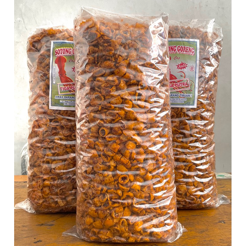 Jual ( 1 BAL isi 3 KG ) SOTONG GORENG all varian (TIGA PUTRA) | Shopee ...