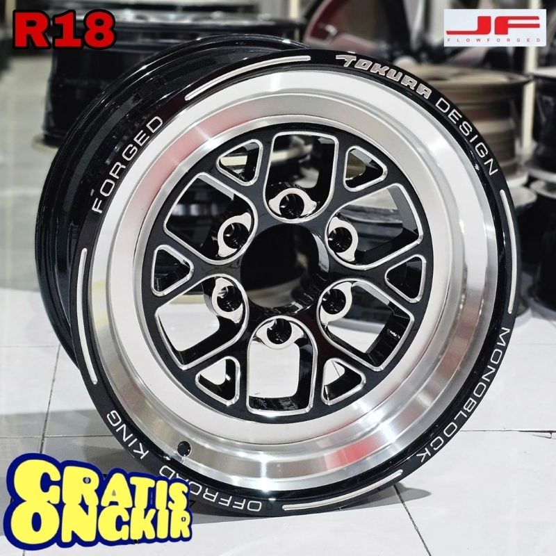 Jual velg racing mobil 18 TOKURA JF LUXURY FLOW FORMING velg racing ...
