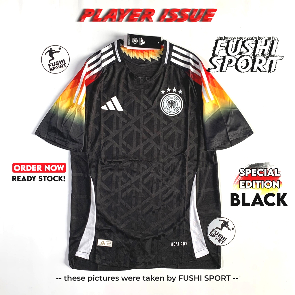 Jual Player Issue | Jersey Baju Bola Jerman Special Black Hitam 2024 2025 New Heat Rdy | Shopee ...