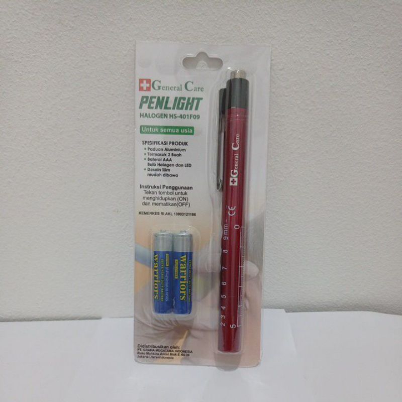 Jual Penlight Senter Halogen Periksa General Care Sinar | Shopee Indonesia