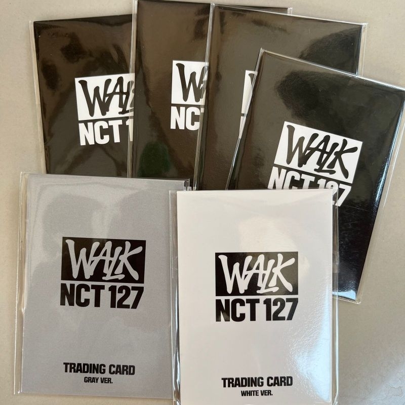 Jual READY STOCK TC TRADING CARD MD WALK NCT 127 BLACK WHITE GREY VER ...