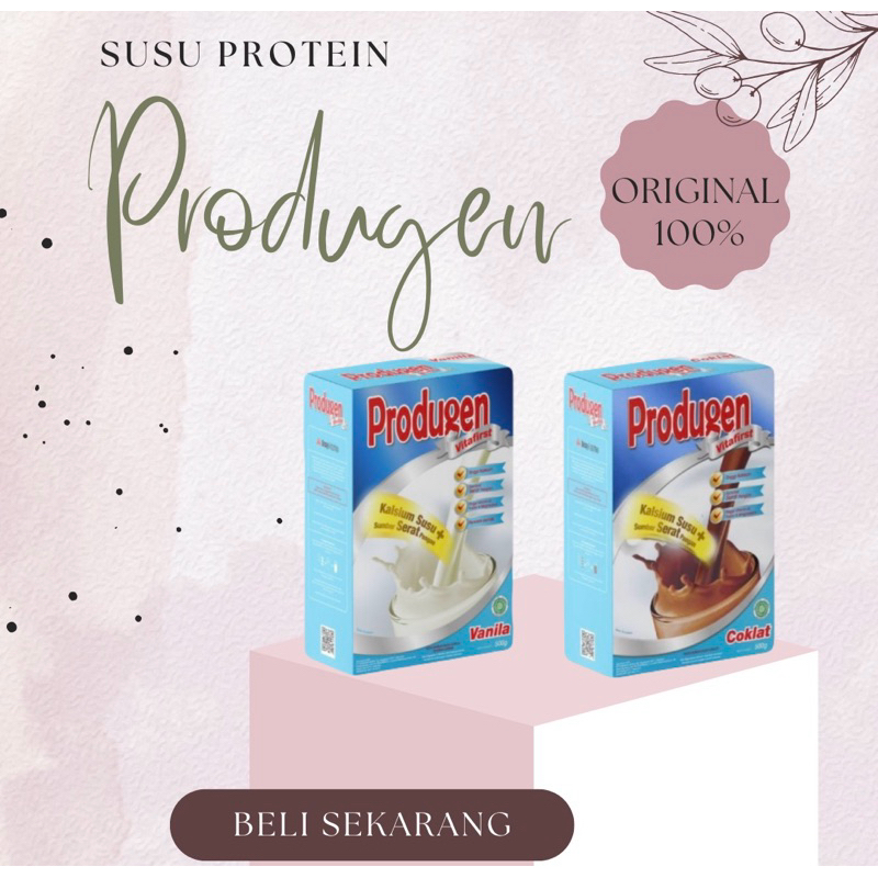 Jual Susu Produgen Vitafirst 500 Gram - Susu Tinggi Calcium - Mencegah ...