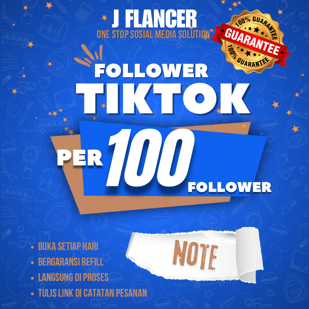 Jual Followers TIkt0k Non Drop | Shopee Indonesia