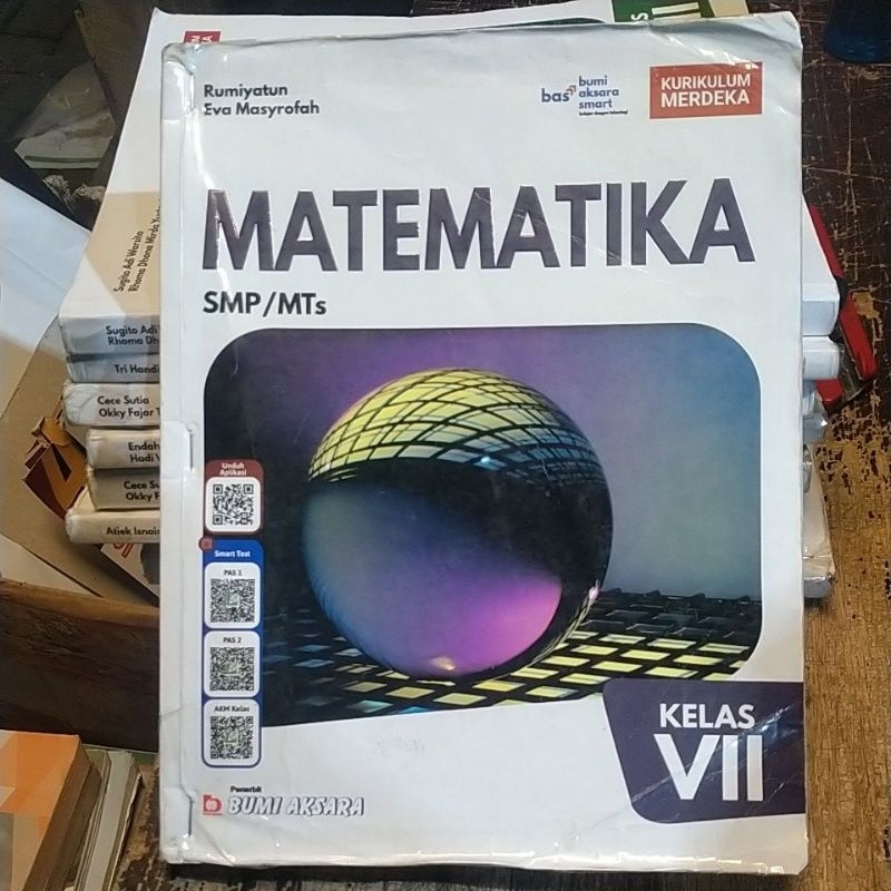 Jual BUKU MATEMATIKA SMP/MTS KELAS VII,7 KURIKULUM MERDEKA | Shopee ...