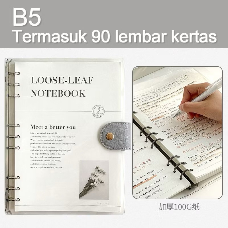 Jual Buku Binder B5 Buku Tulis Sekolah | Shopee Indonesia
