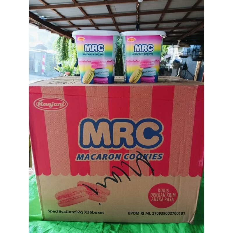 Jual Macaron cookies MRC 1 dus | Shopee Indonesia