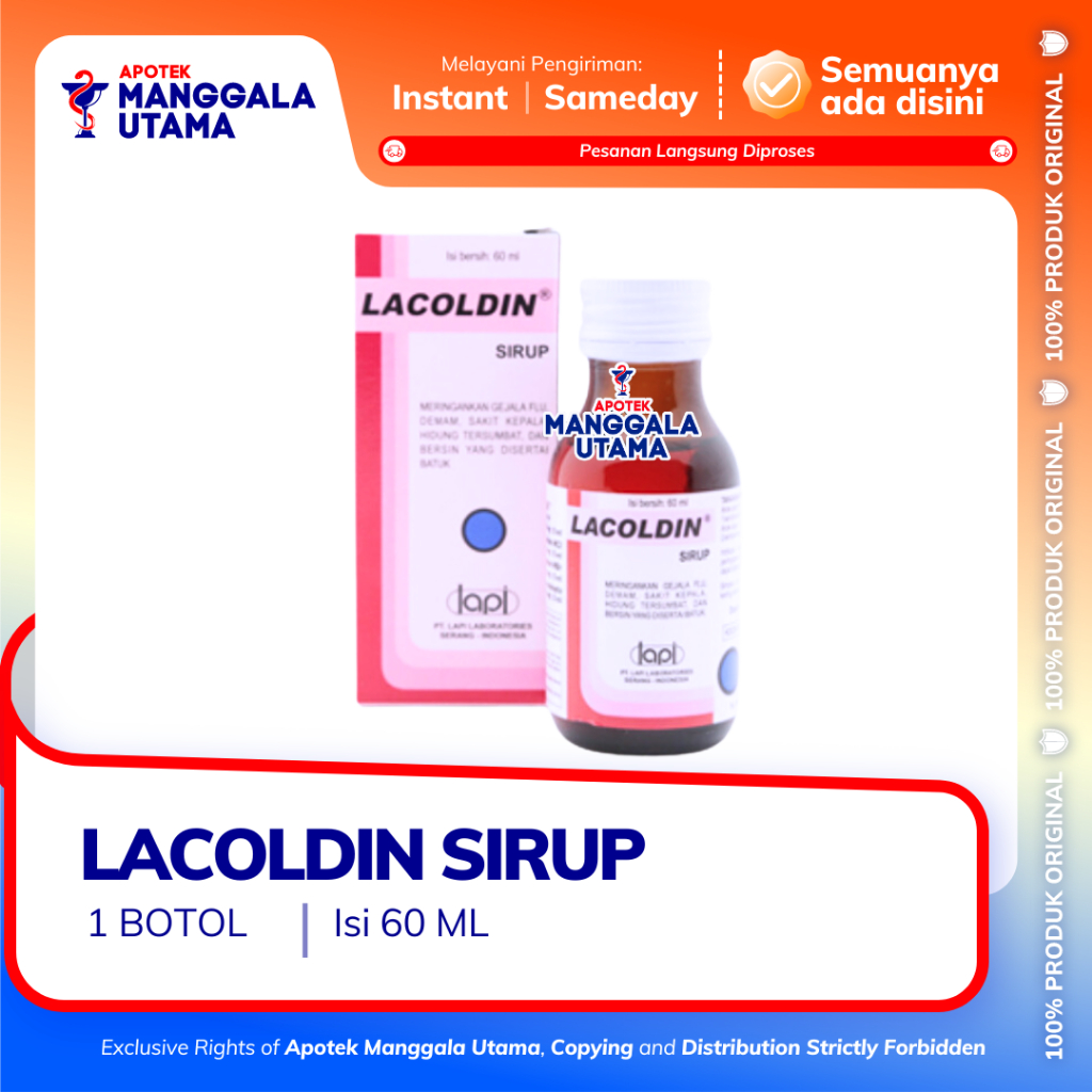 Jual LACOLDIN SIRUP PER BOTOL 60 ML | Shopee Indonesia