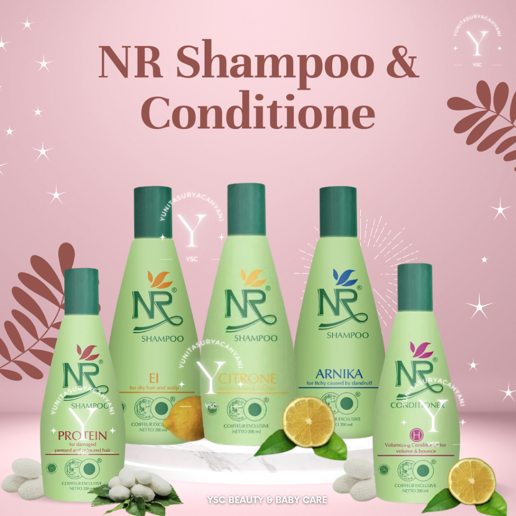 Jual NR Shampoo Protein/Citrone/EI/Arnika 200mL | Shopee Indonesia