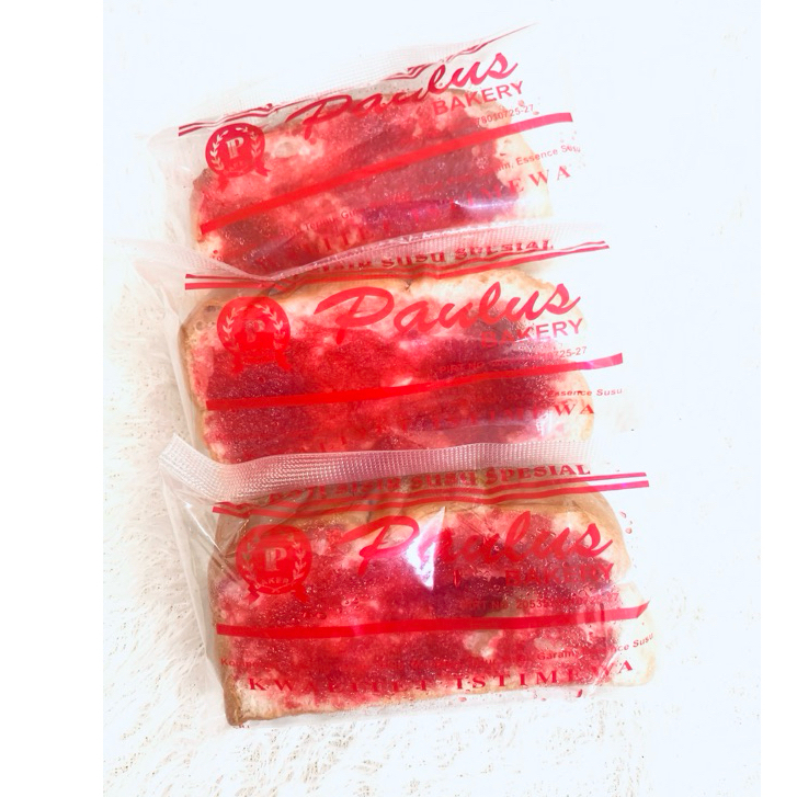 Jual Roti Sisir Selai Strawberry - Paulus Bakery Surabaya | Shopee ...