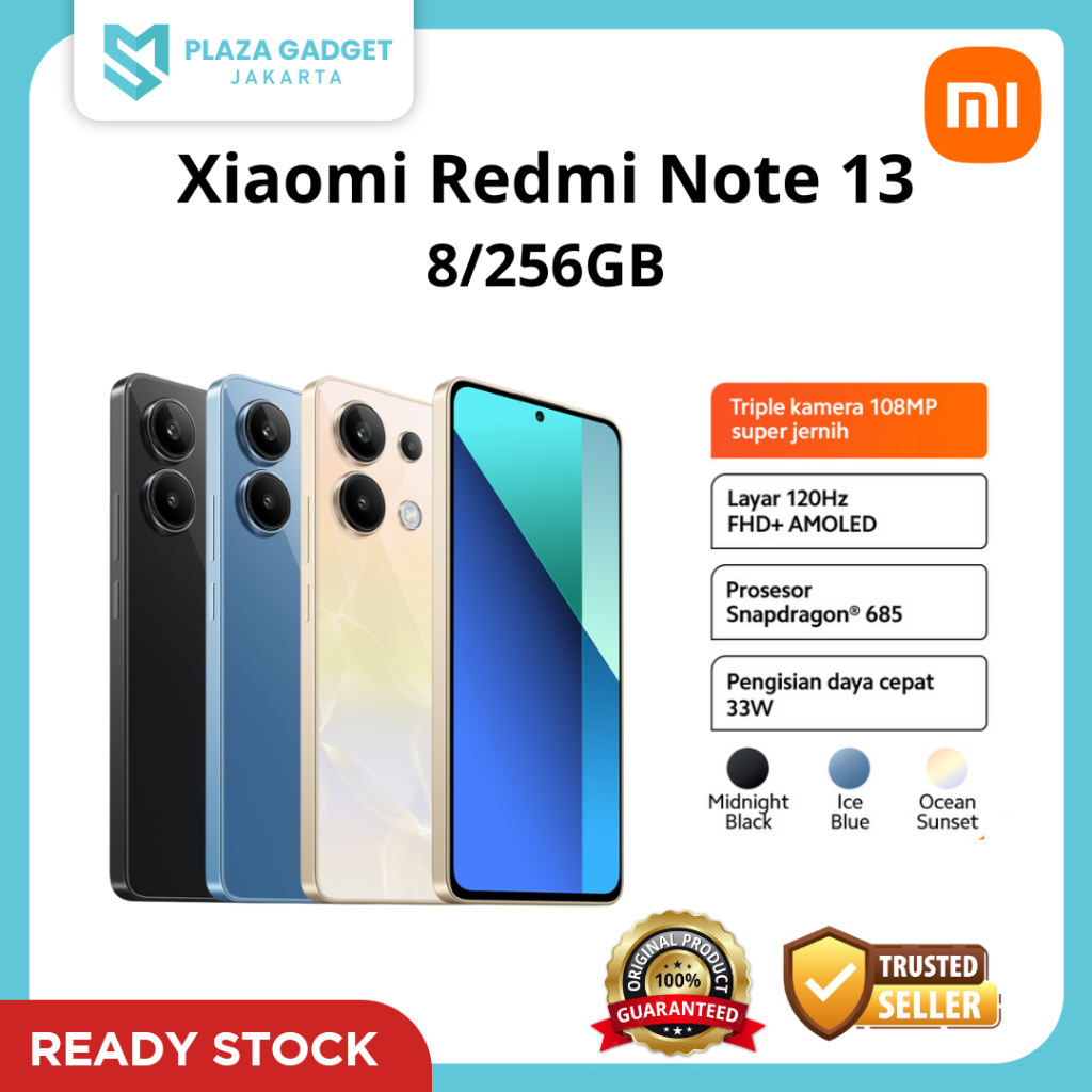 Jual Handphone | HP Xiaomi Redmi Note 13 Snapdragon® 685 6.67" 8GB ...