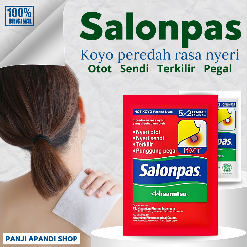 Jual Salonpas Koyo Pereda Nyeri 12x1 Lembar - Koyo Panas Merah & Putih Original Terbaru | Shopee ...