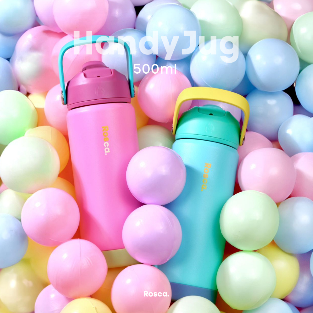 Jual Rosca HandyJug Tumbler Stainless 500ml Botol Minum 0.5 Liter Tahan ...