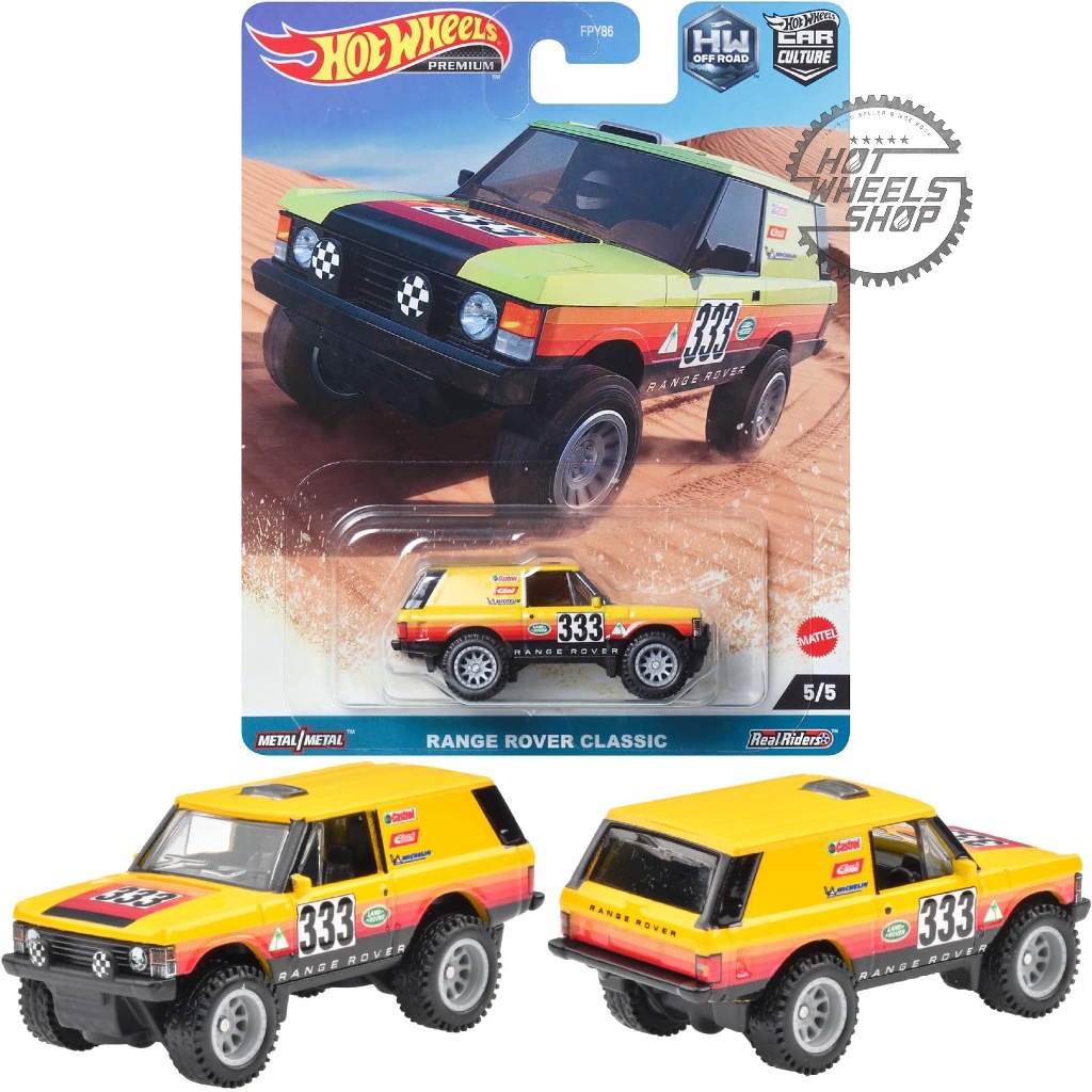 Jual HOT WHEELS RANGE ROVER CLASSIC PREMIUM OFFROAD | Shopee Indonesia