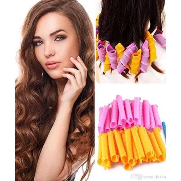 Jual alat pengeriting rambut peco roll Free Gagang ISI 18 PCS Magic ...