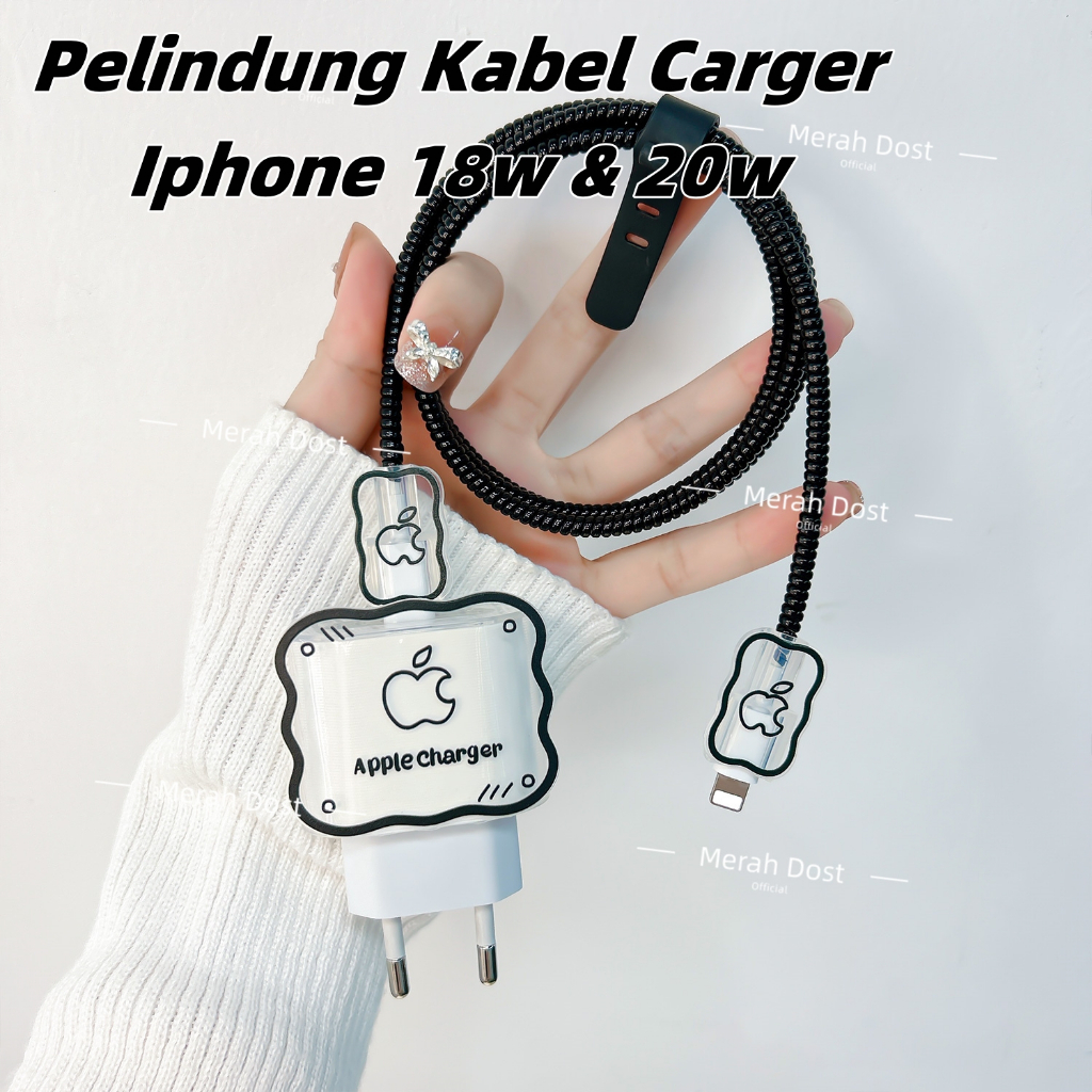 Jual Ukuran PAS | Pelindung Kabel Carger Iphone 18w & 20w Pelindung ...