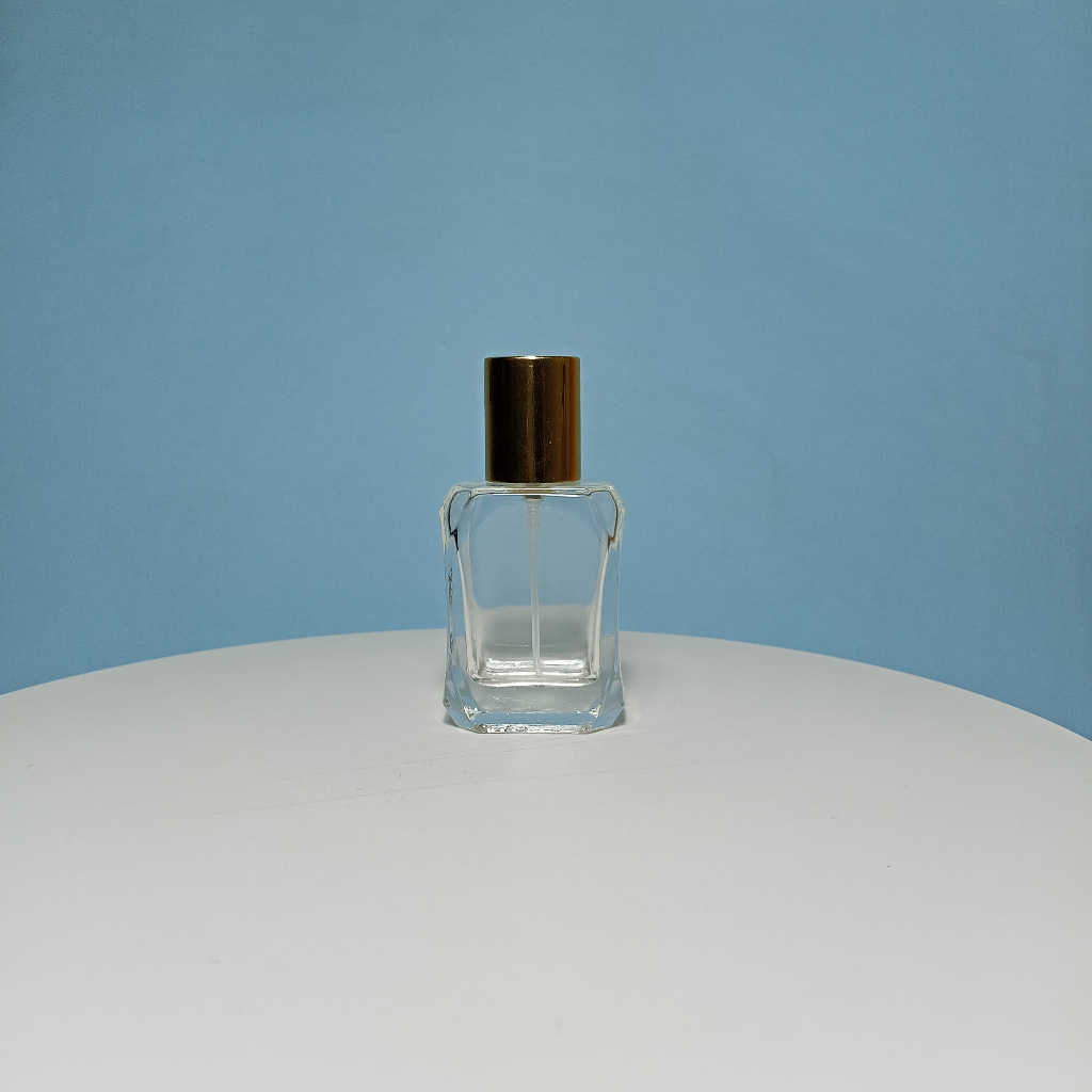Jual PX 289 Botol Parfum 30ml Natural Cap Gold Crimp Full Press / Botol ...