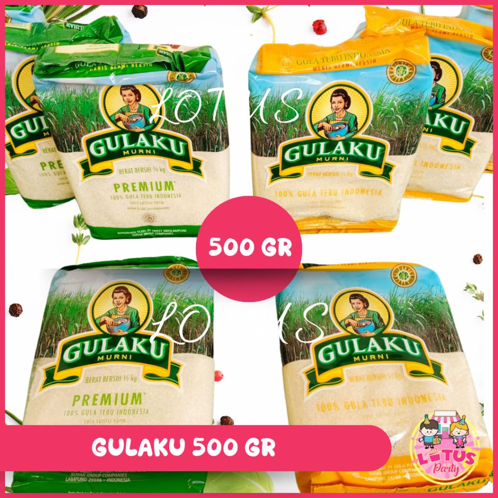 Jual GULA PASIR 500 gr/Gulaku gula pasir/Gulaku kuning 500 gr/Gulaku ...