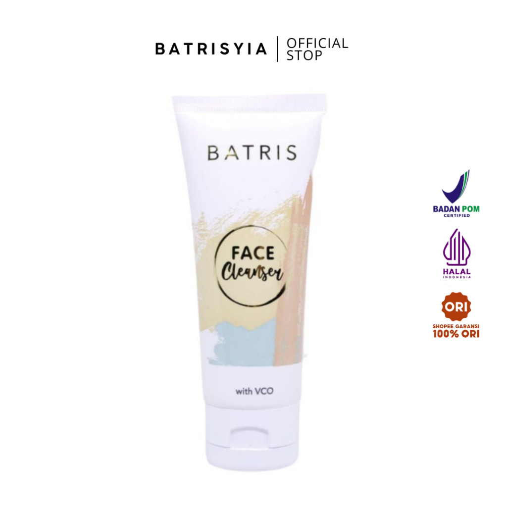 Jual BATRISYIA Face Cleanser Milk with VCO | Shopee Indonesia