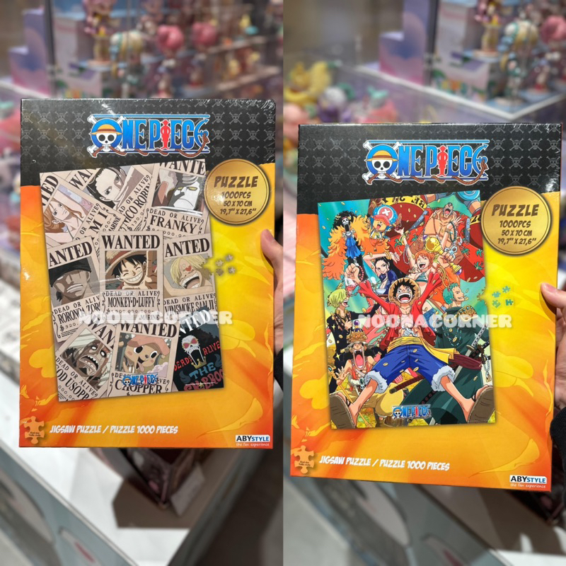 Jual KKV x One Piece ‼️ Jigsaw Puzzle One Piece 1000 pcs Wanted & Luffy ...