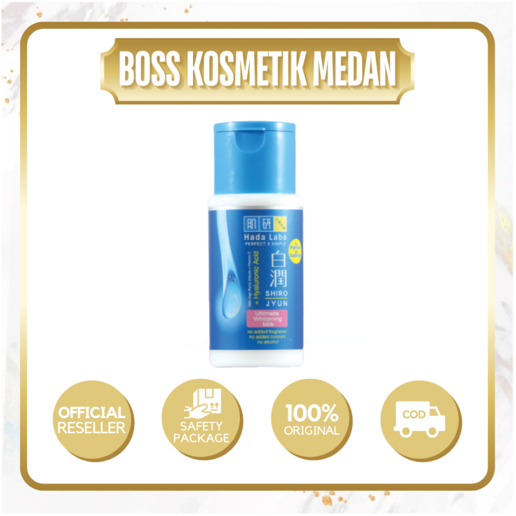 Jual HADA LABO Shirojyun Ultimate Whitening Milk 100ML (BIRU) | Shopee ...
