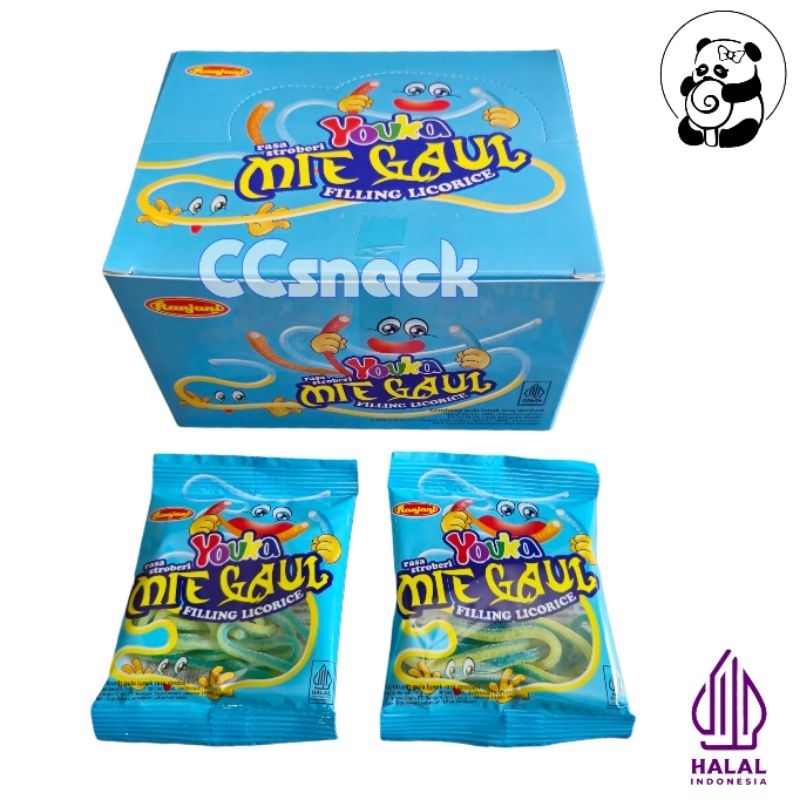 Jual YOUKA MIE GAUL GUMMY BOX ISI 20 | Shopee Indonesia