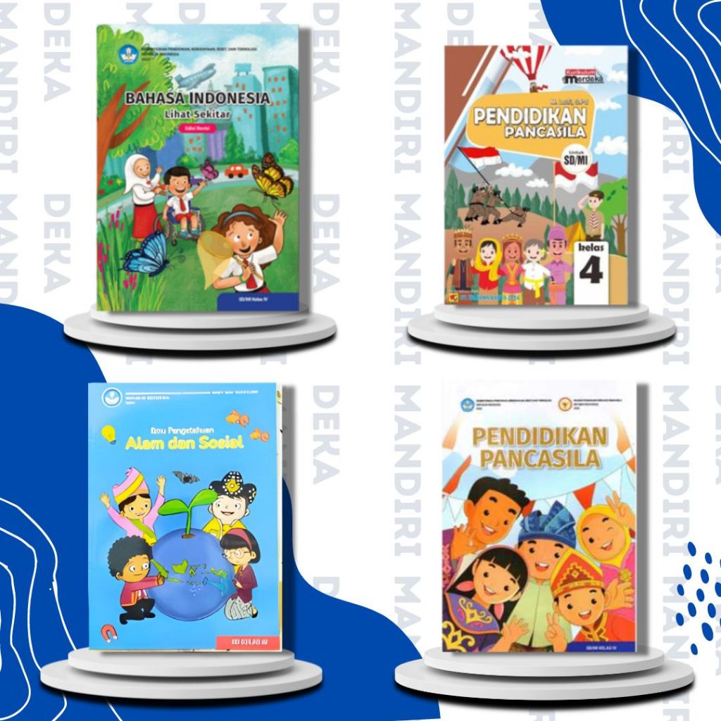 Jual BUKU PAKET KELAS 4 SD/MI KURIKULUM MERDEKA DIKNAS | Shopee Indonesia