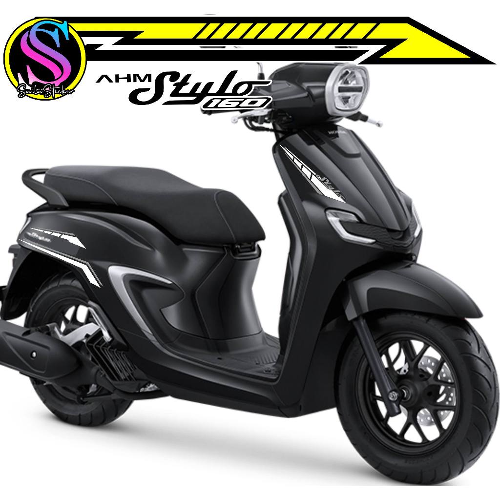 Jual 439(C)/STIKER SIMPEL/STIKER STYLO SIMPEL/STRIPING MOTOR/STIKER ...