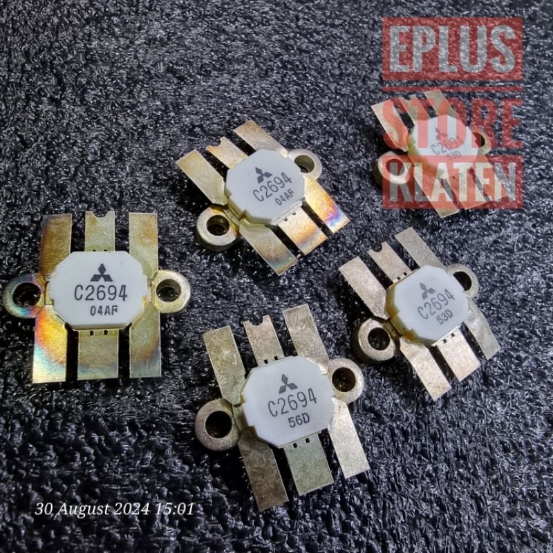 Jual transistor 2sc2694 pemancar fm broadcast boster pemngganti srf3147 ...
