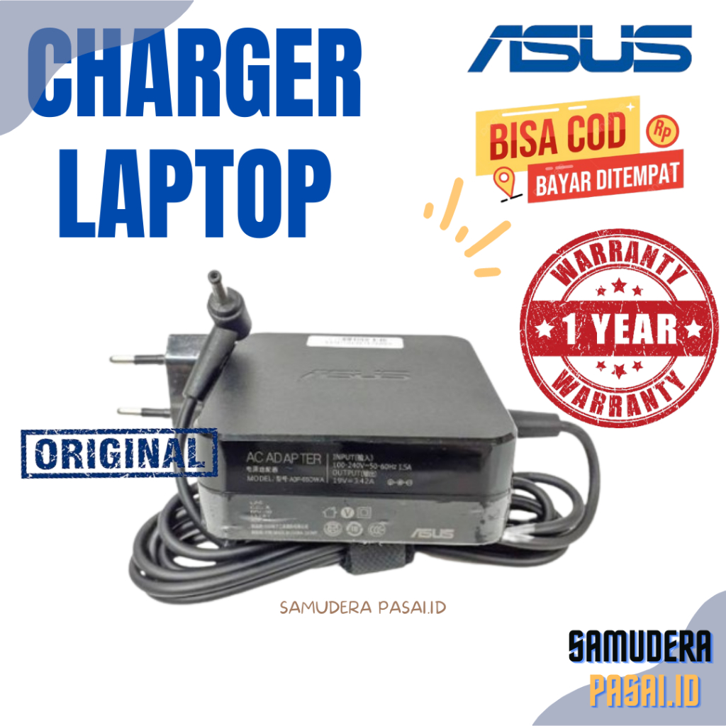Jual [GARANSI 12 BULAN] Charger Laptop Asus Vivobook X441M X441U X453M ...