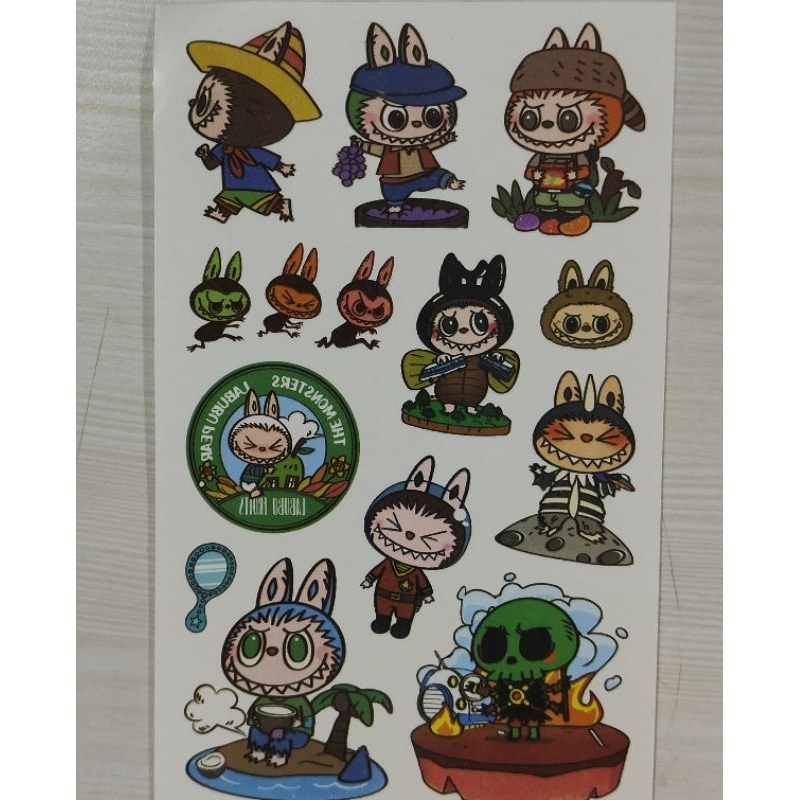 Jual STICKER TATTO TEMPORARY LABUBU | Shopee Indonesia