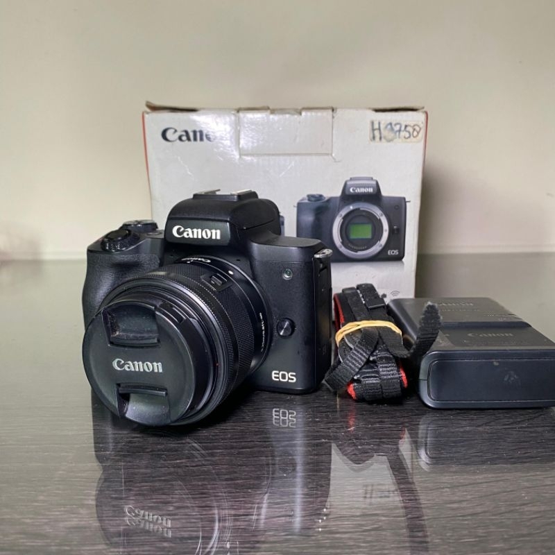 Jual MIRRORLESS CANON M50 + LENSA KIT 15-45mm | Shopee Indonesia