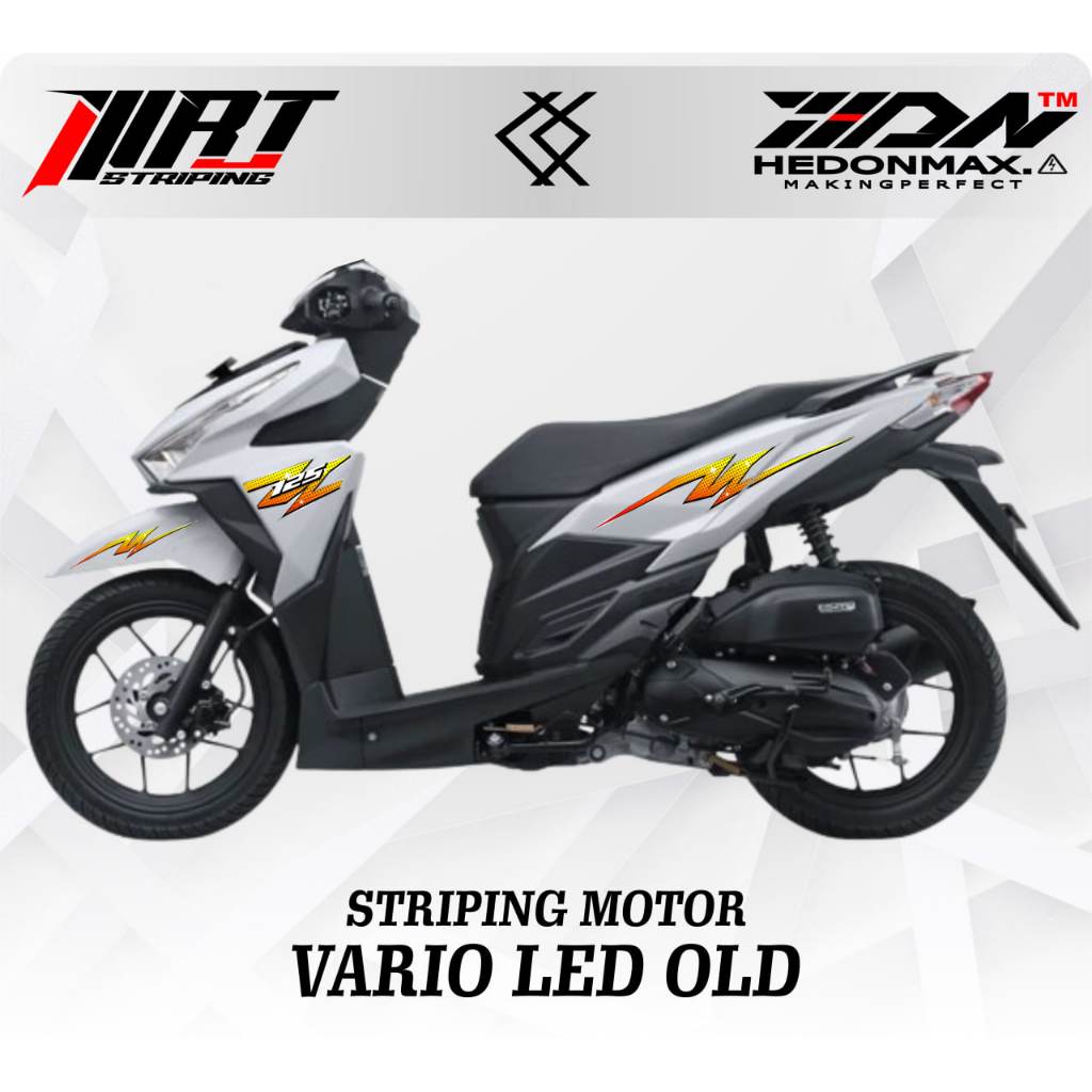 Jual Striping Vario Led Old - Stiker Transparan Vario Led Old Grafis Modern Vol 2 (Sudah ...