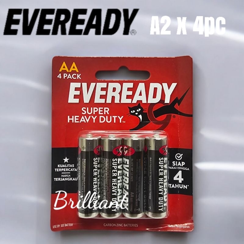 Jual Baterai EVEREADY Original - A2 / A3 / Tabung Besar / Kotak 9V ...
