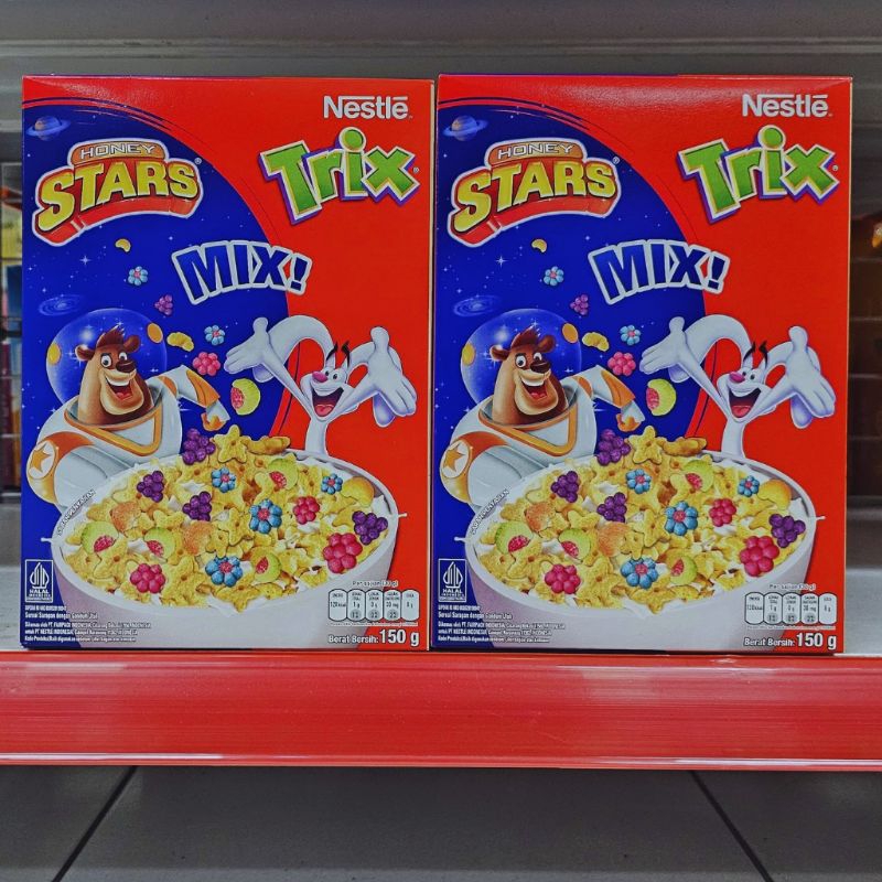 Jual Nestle Honey Stars Mix Trix 150g | Shopee Indonesia