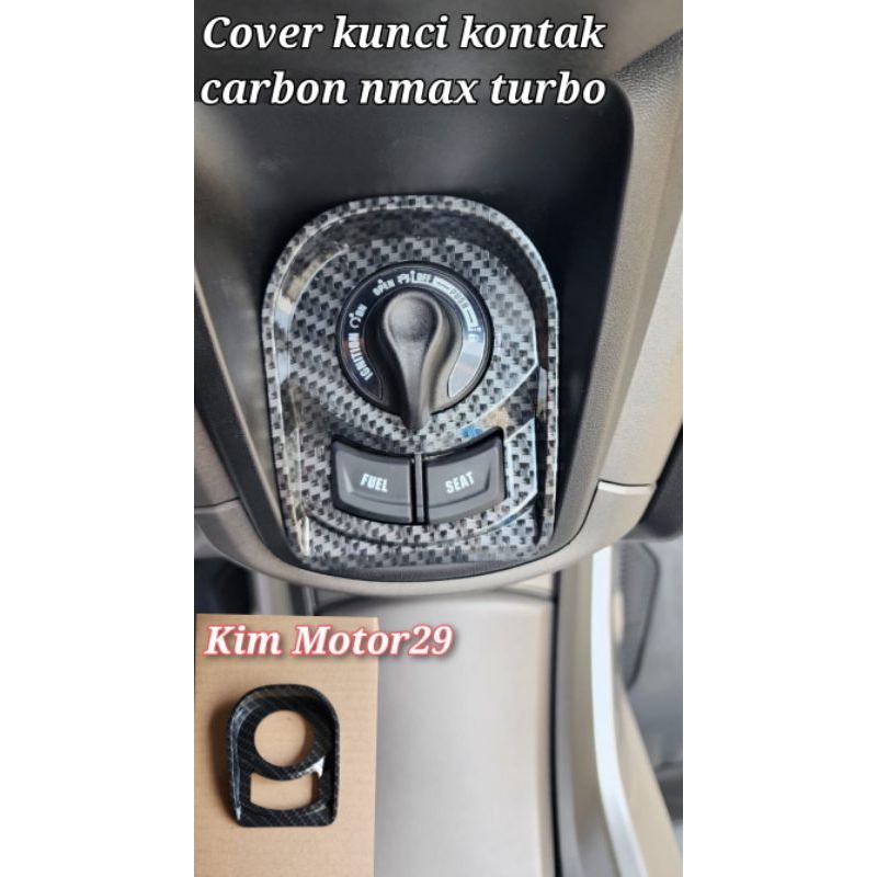 Jual cover kunci kontak keyles carbon yamaha nmax turbo / nmax turbo ...