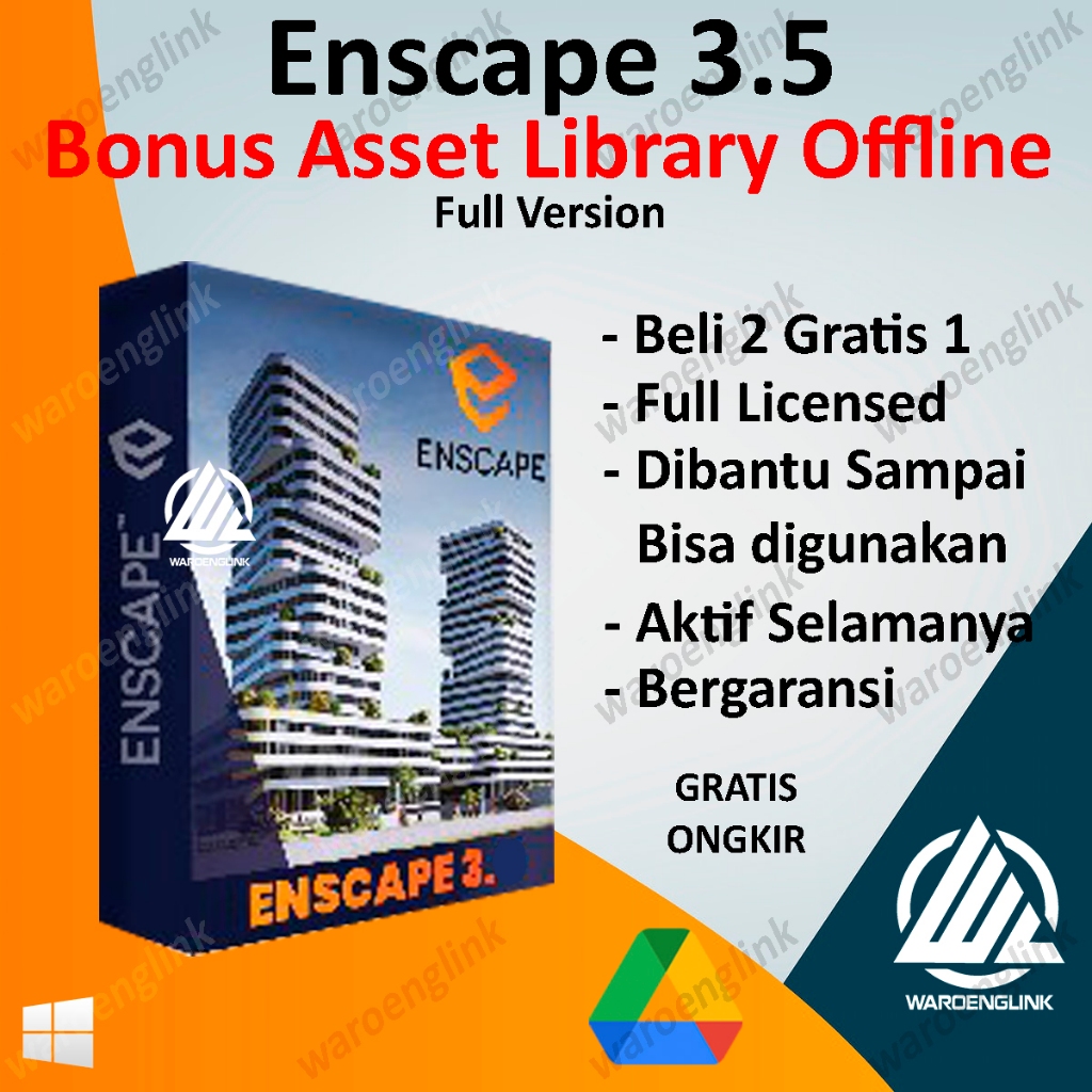 Jual Enscape 3.5 free Asset Library Offline - for windows | Shopee ...
