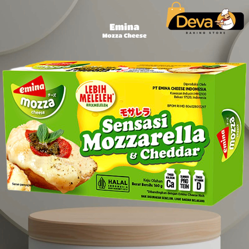 Jual Emina Mozza Cheese - Emina Keju Moza 160gr | Shopee Indonesia